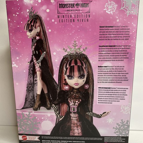 monster high | Other | 222 Monster High Howliday Winter Edition ...